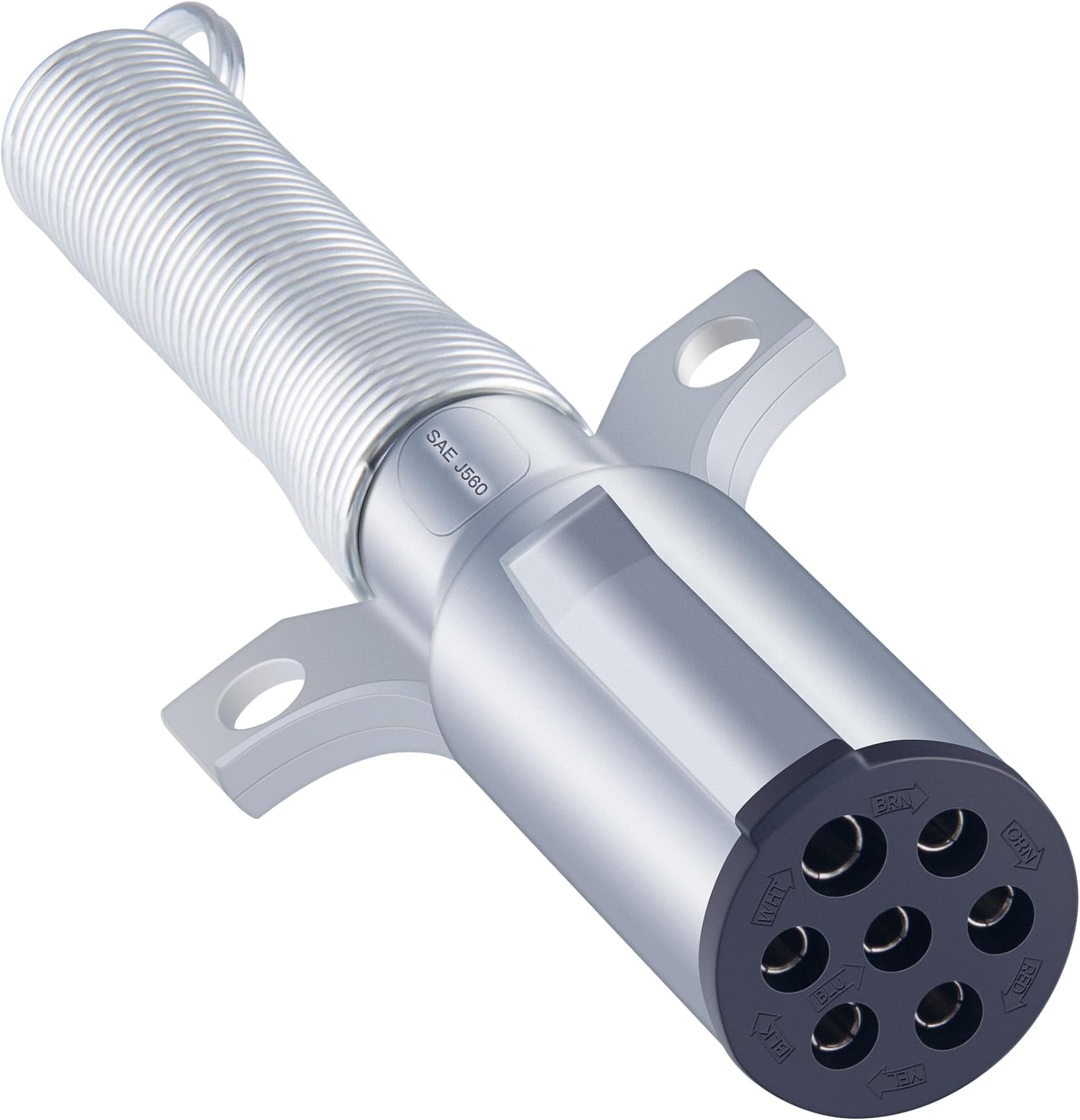 Amazon.com: Pollak (11-720 7-Way Connector with Round Pins : Automotive