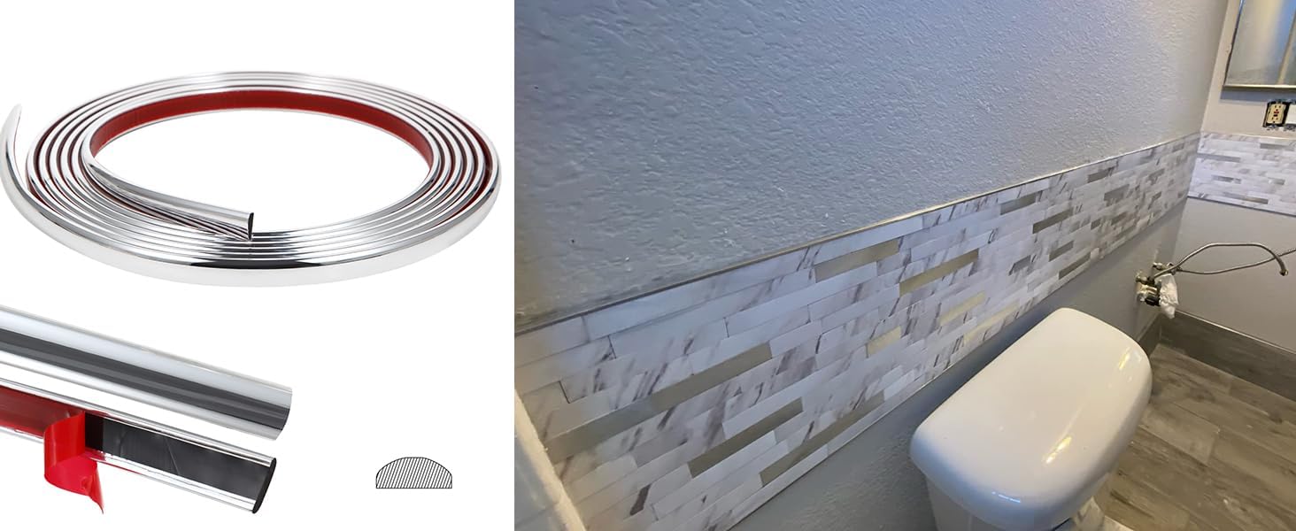 Yipscazo Backsplash Tile & Trim for Wall Tile Edges - Amazon.com
