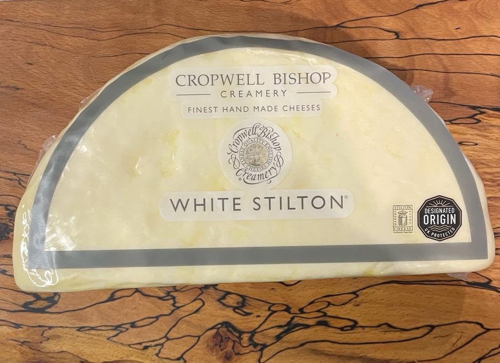 White Stilton 1kg - Cropwell Bishop Creamery - Vegetarian : Amazon.co ...