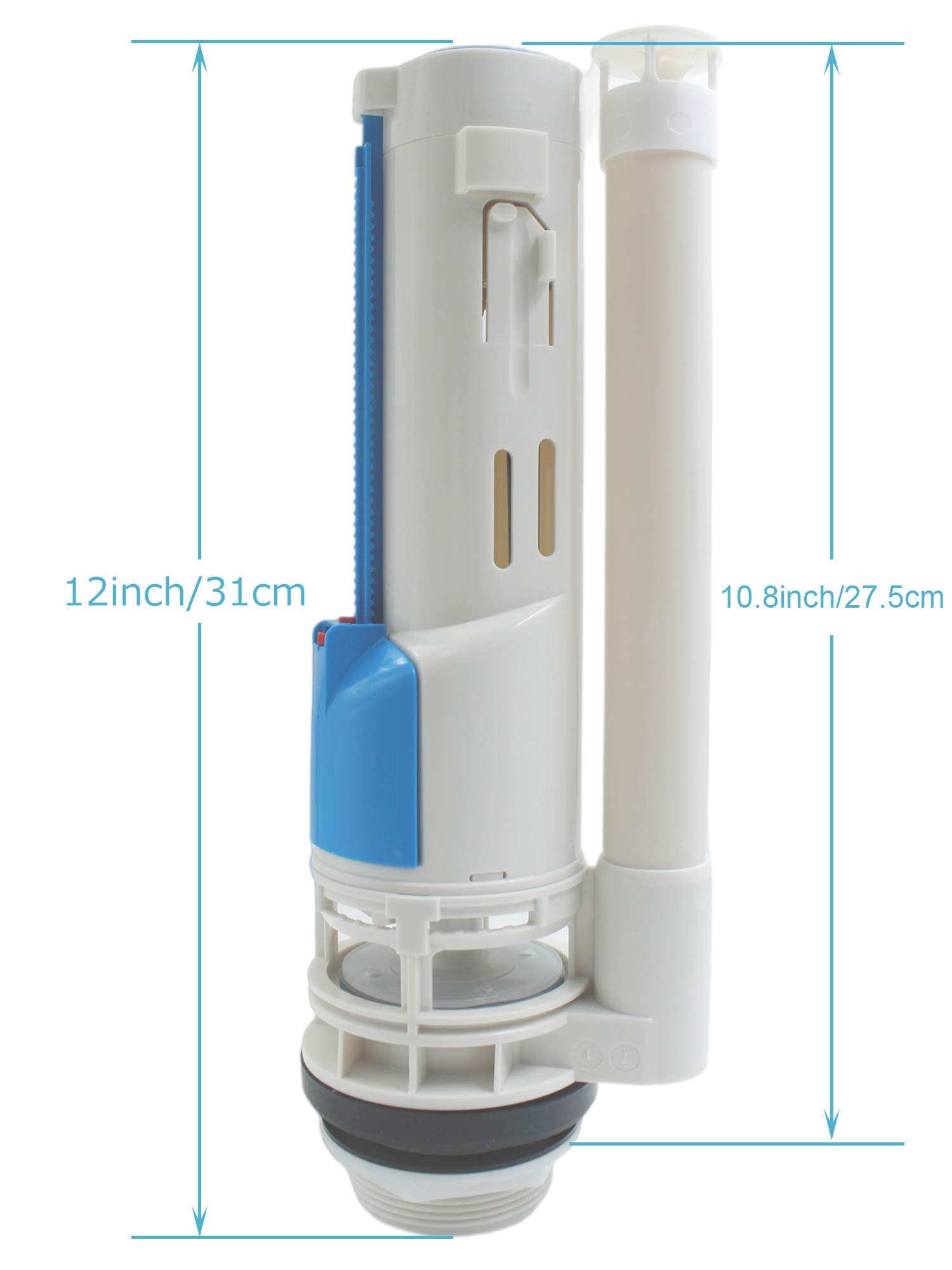 Snapklik.com : Teaayako Toilet Flush Valves 2-Inch Dual Flush Valve ...