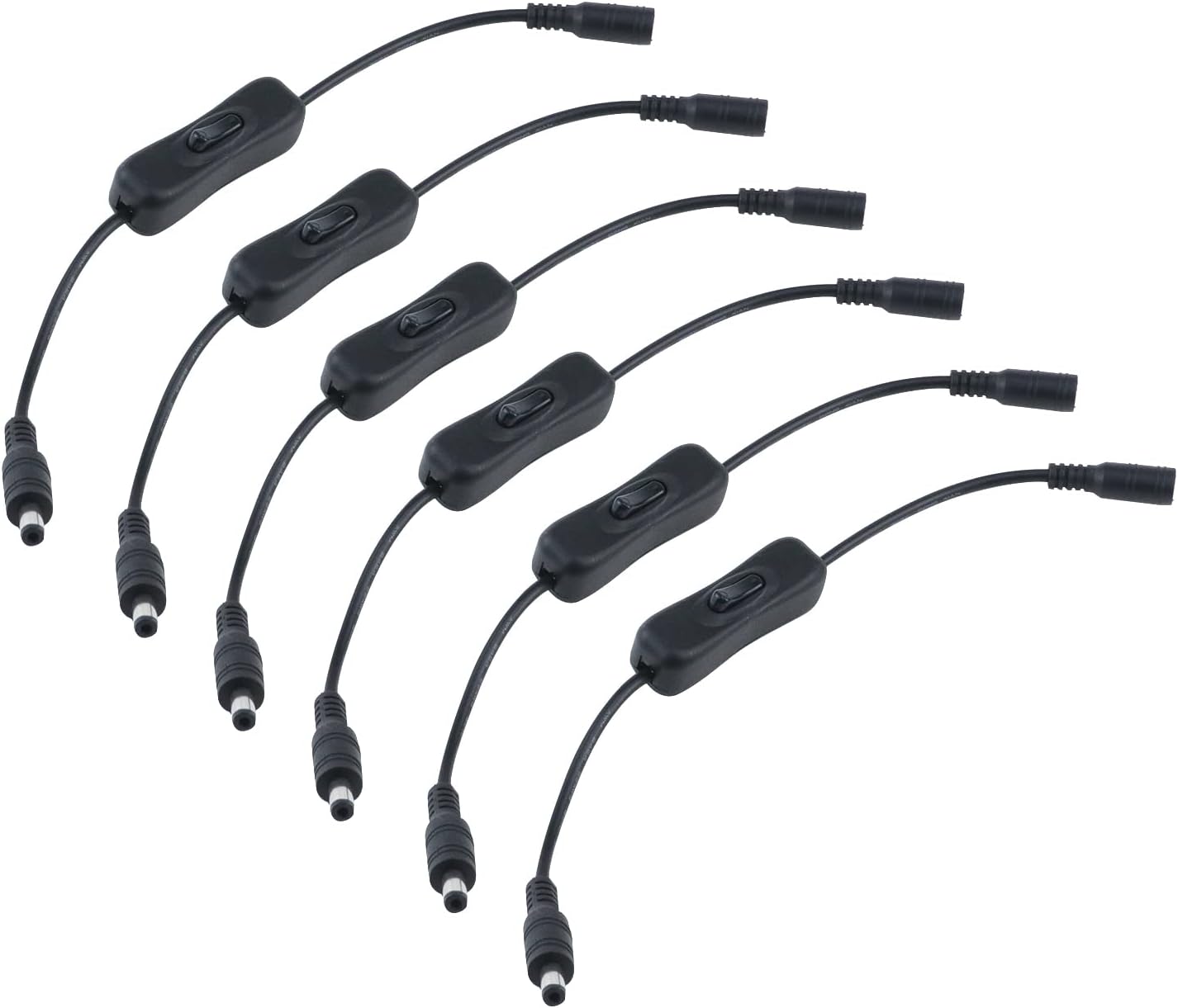 LED Strip Light Inline On/Off Switch Cable，4PCS Inline Switch On Off ...