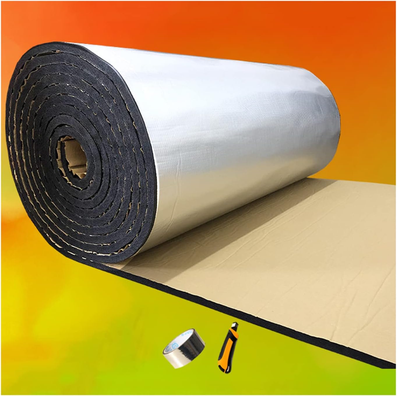 Amazon.com: ZXCVBAS Sun Roof Insulation Board,Aluminum Foil Thermal ...