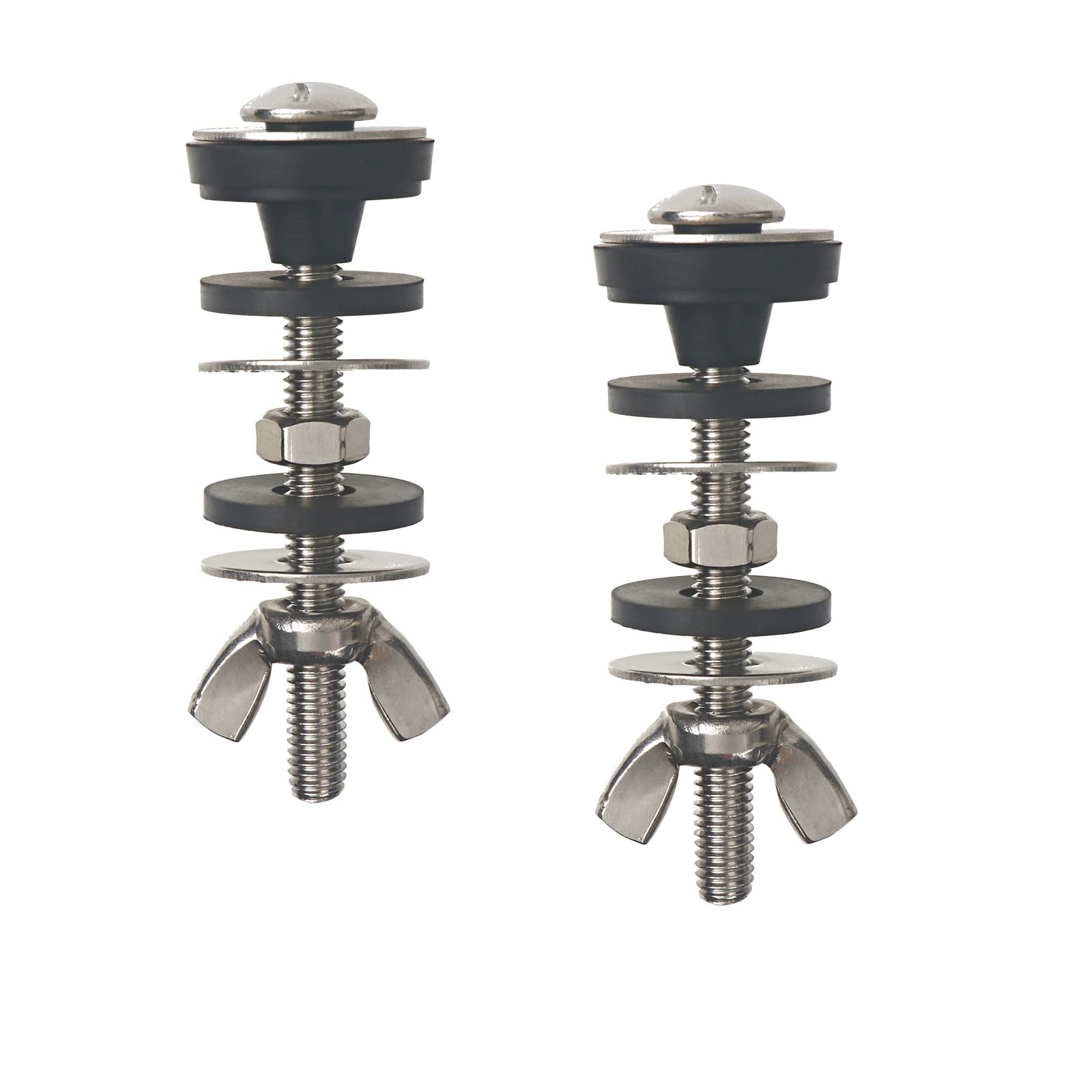 Universal Toilet Tank to Bowl Bolt Kit, Heavy Duty Toilet Tank ...