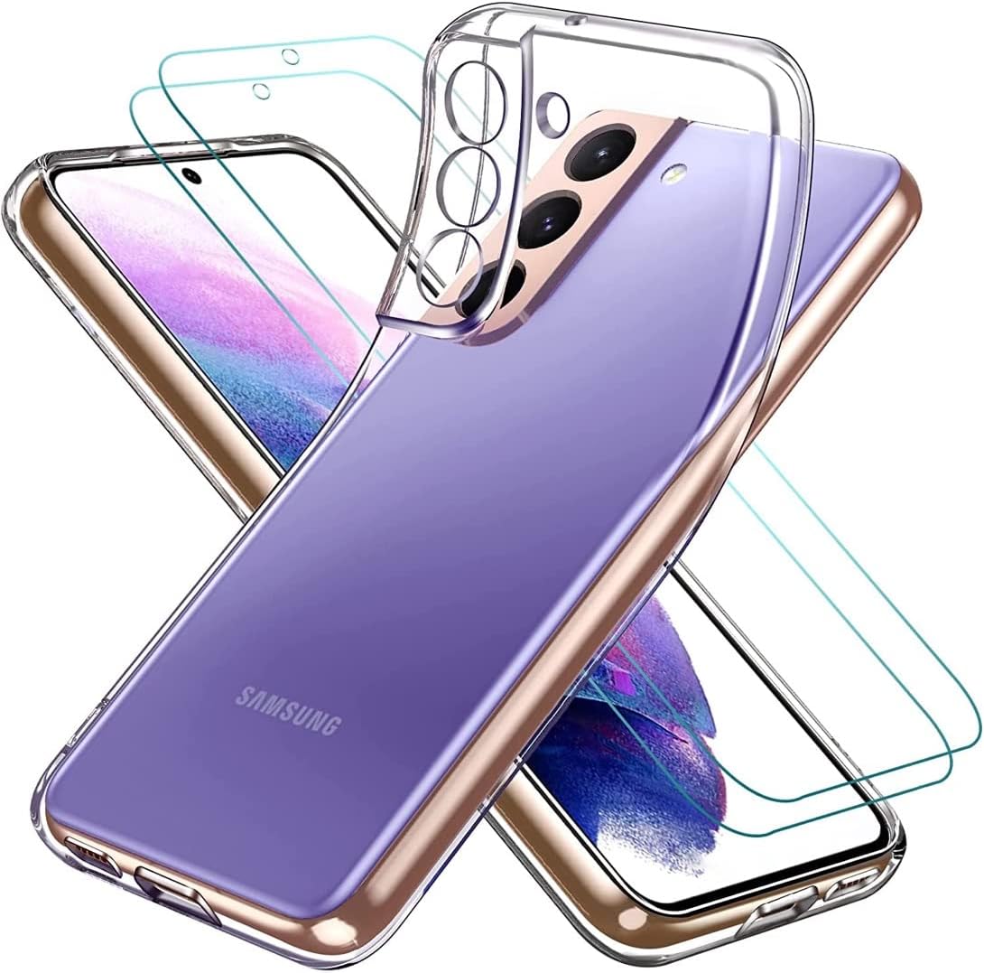 ivoler Klar Hülle für Samsung Galaxy A32 4G mit 3 Stück Panzer Schutz ...