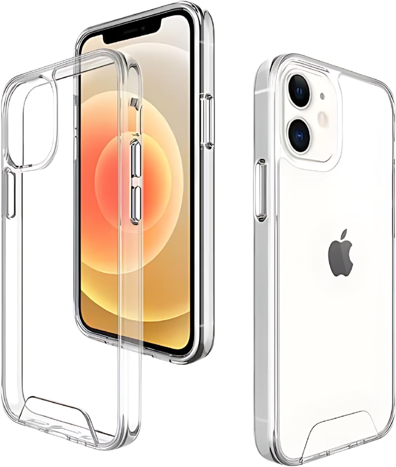 [ Capa para iPhone 12 ] Capinha Clear Case Space - Transparente, Anti ...