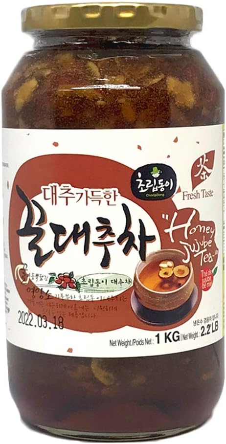 Choripdong Daechu Cha (대추차), Honey Jujube Tea, 2.2LB : Amazon.ca ...