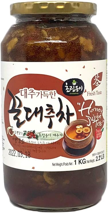 Choripdong Daechu Cha (대추차), Honey Jujube Tea, 2.2LB : Amazon.ca ...