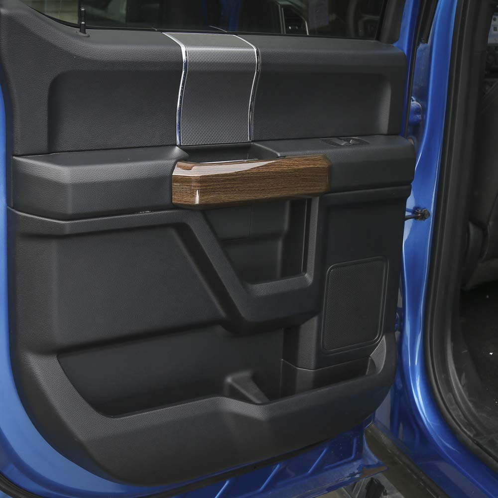 JeCar Car Inner Door Grab Handle Decoration Trim Cover for 2015 2016 ...