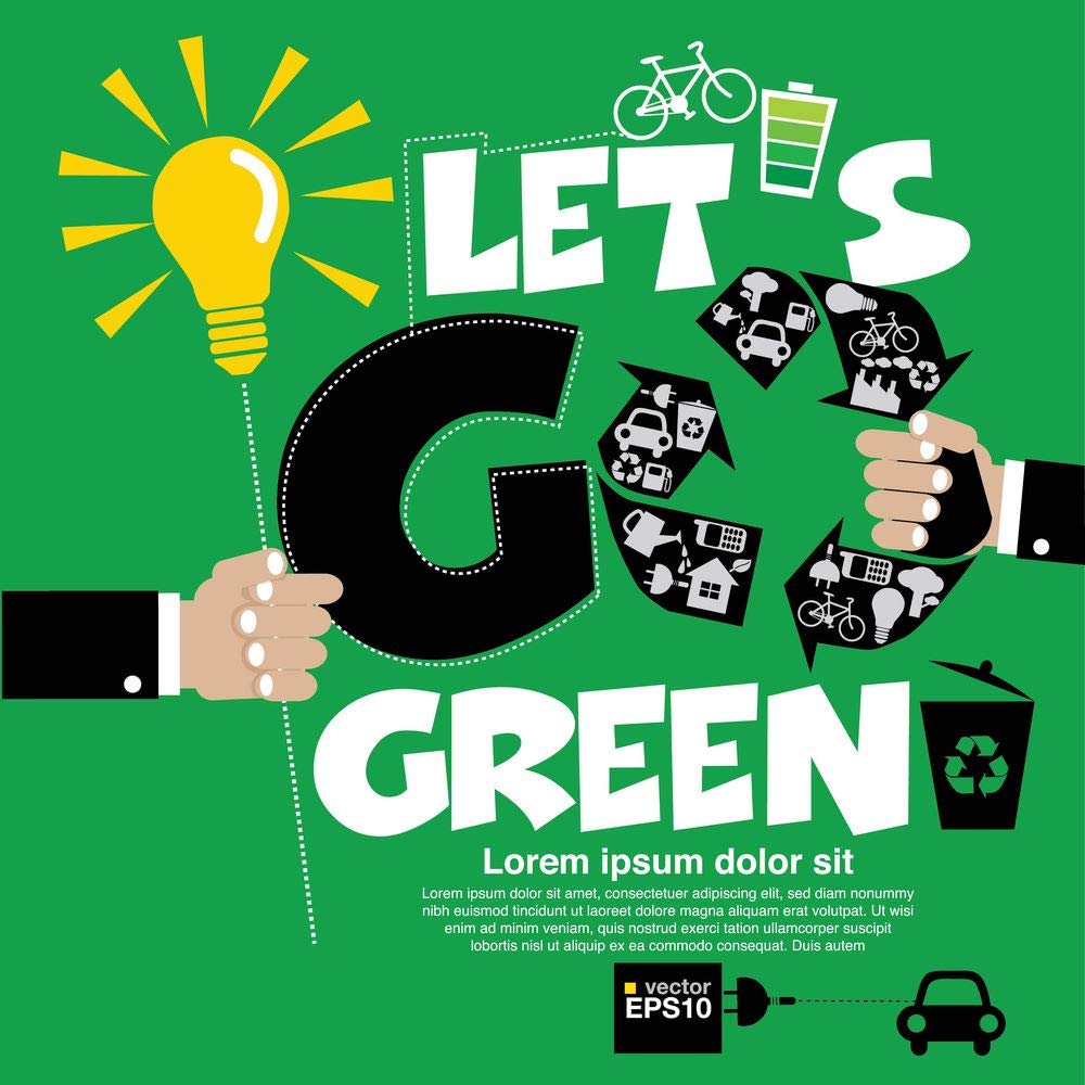 Think Green Poster