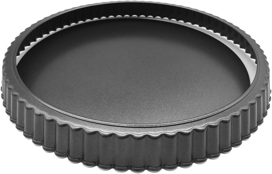 Amazon.com: HOMOW Nonstick Heavy Duty Tart Pan With Removable Bottom ...