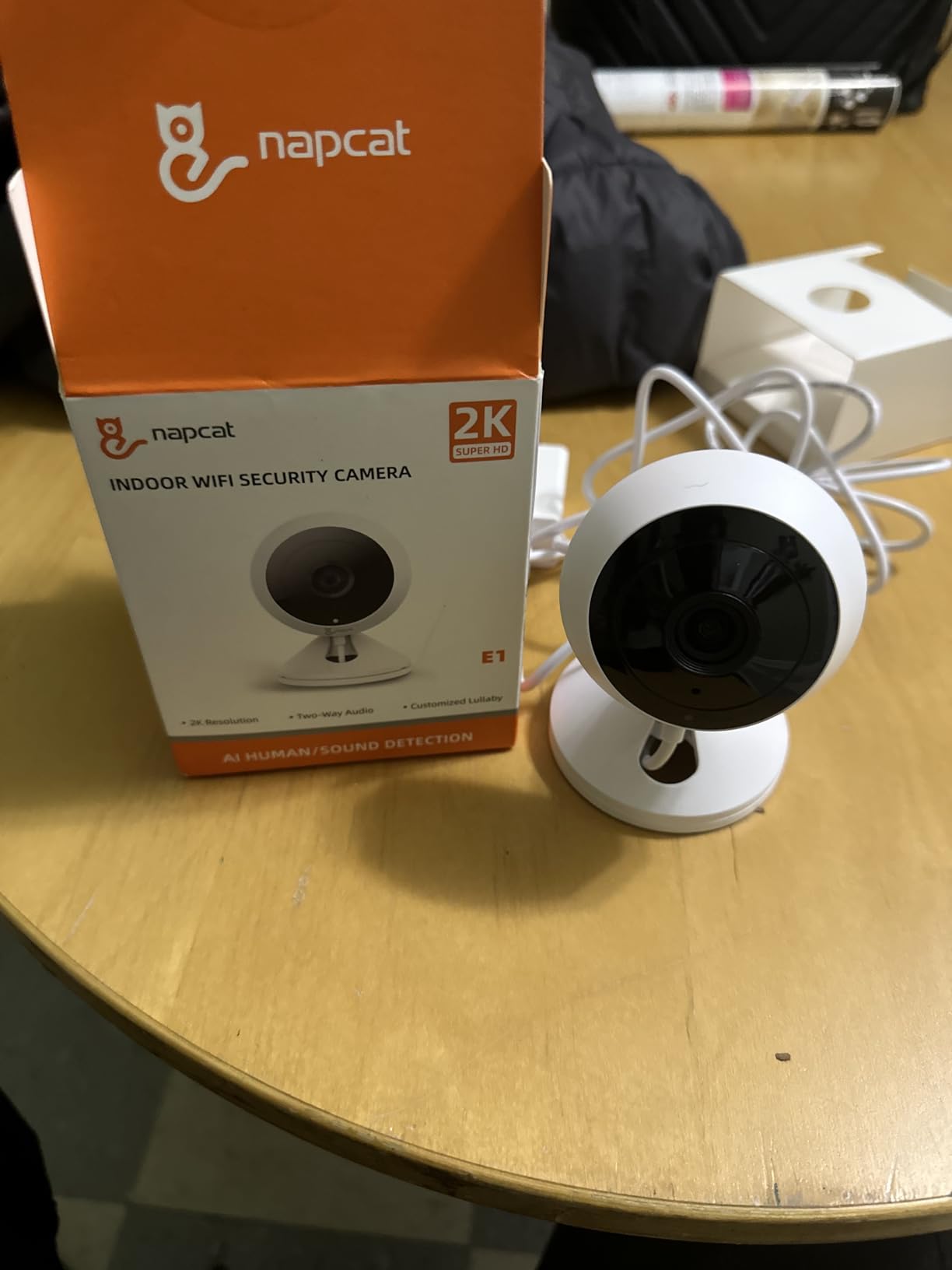 Amazon.com : NAPCAT Indoor Security Camera 4MP, WiFi Cameras for Home ...