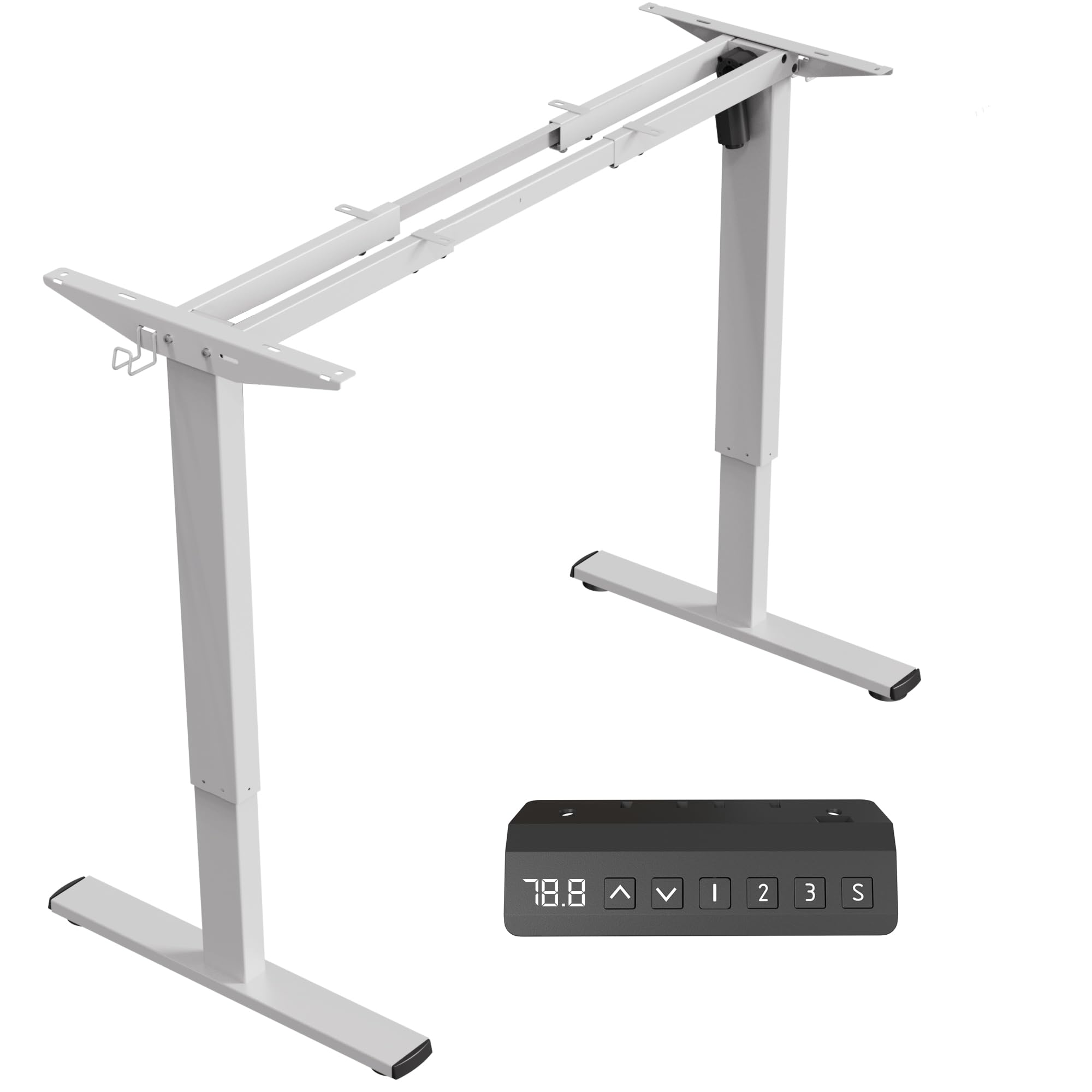 Amazon.com: PiomuDek Standing Desk Legs, Electric Adjustable Height ...