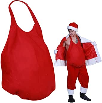 Fat Belly Costume - Fat Suit - Realistic Outfit for Men Women Adults ...