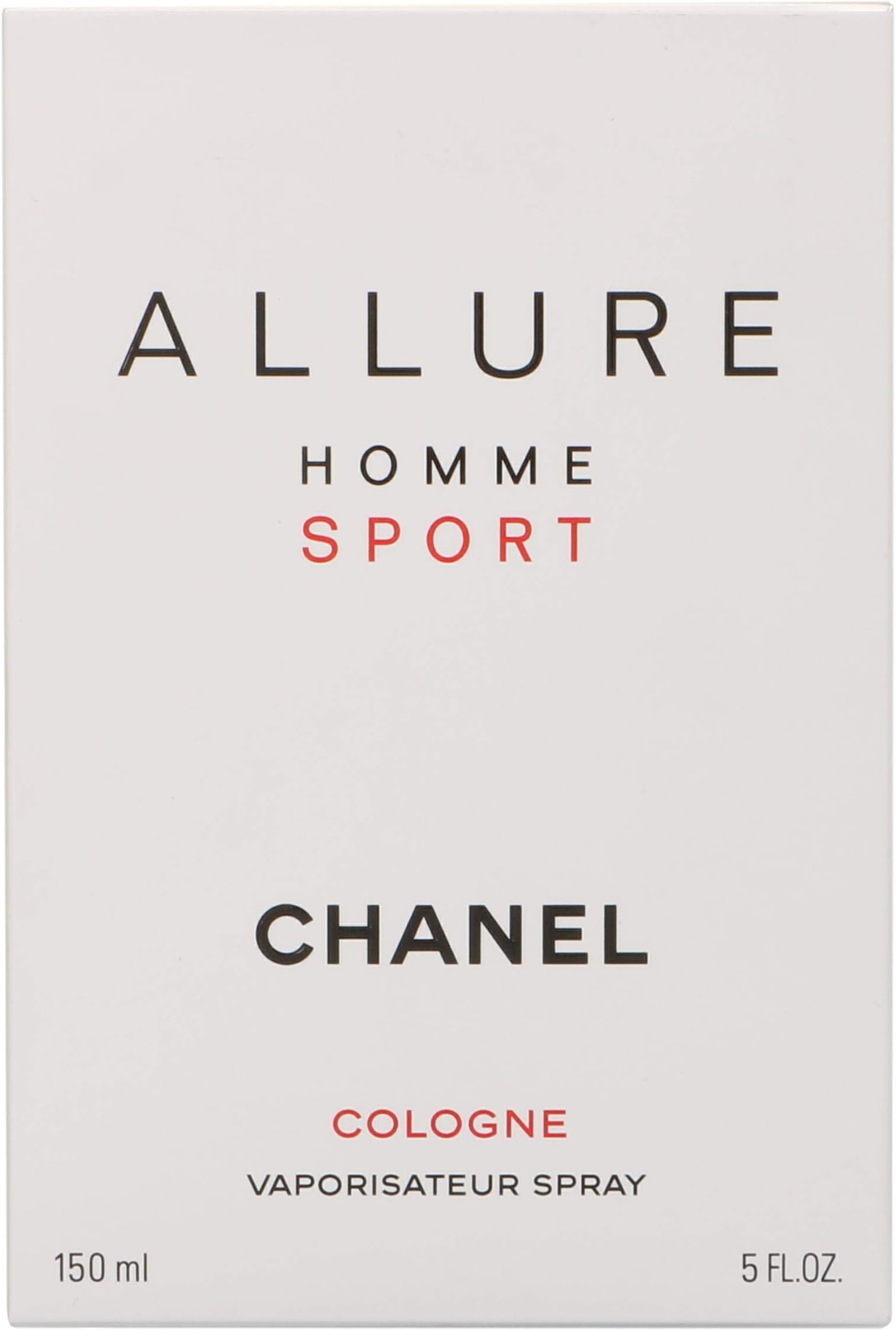 Amazon.com: Allure Sport by Chanel for Men, Cologne Spray, 5 Ounce ...