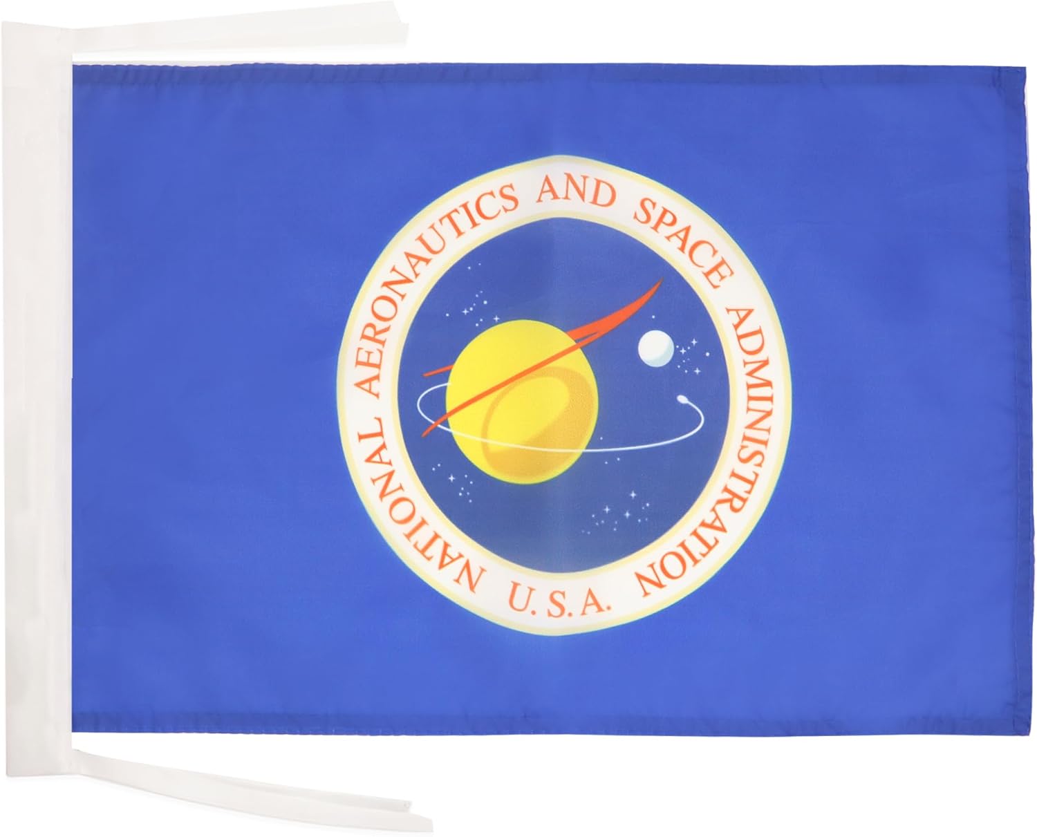 Amazon.com : United States NASA Flag 18'' x 12'' cords - US National ...