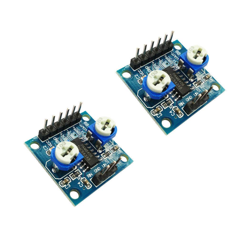 Generic 2Pc Audio Amplifier Module 5W+5W 2-channel DC 2.5-5V Digital ...