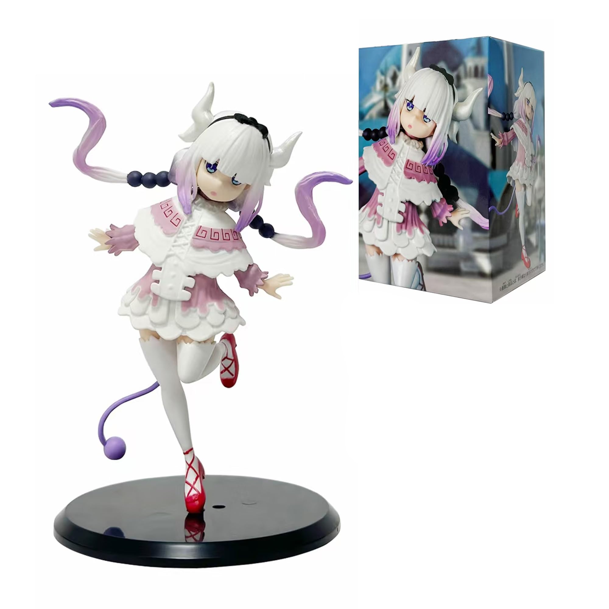 Amazon.com: TANSHOW Miss Kobayashi's Dragon Maid Figure Kanna Action ...