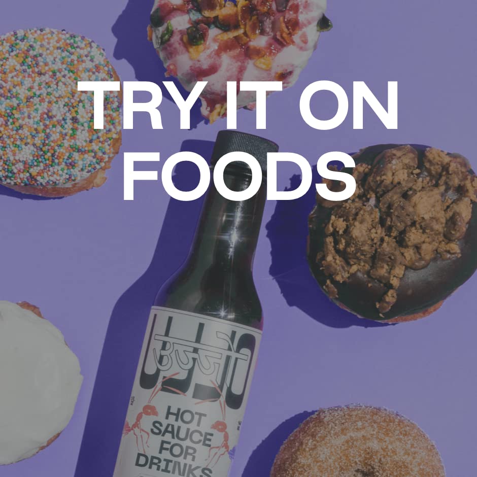 Ujjo Salsa picante para bebidas salsa picante dulce y picante sin ...