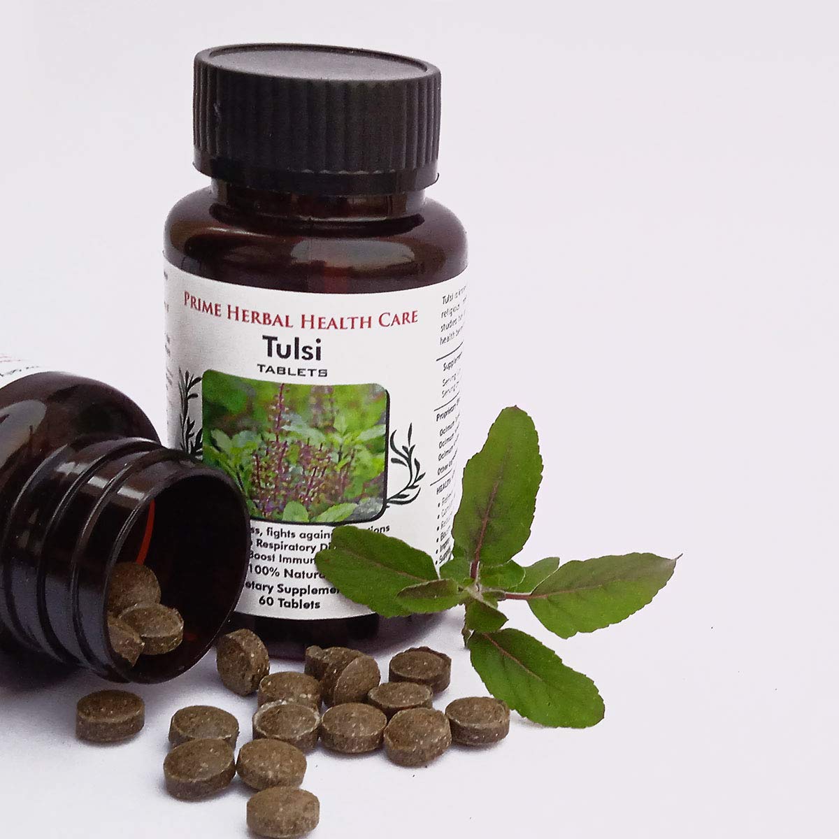 Prime Herbal Health Care Tulsi Tablet (500 mgs) 60 Tablets : Amazon.in ...
