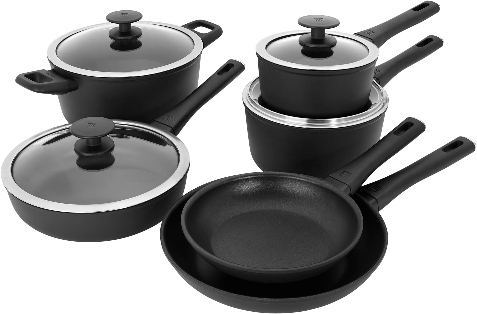 Amazon.com: GoodCook Everyday Nonstick 10-Piece Cookware Set with ...