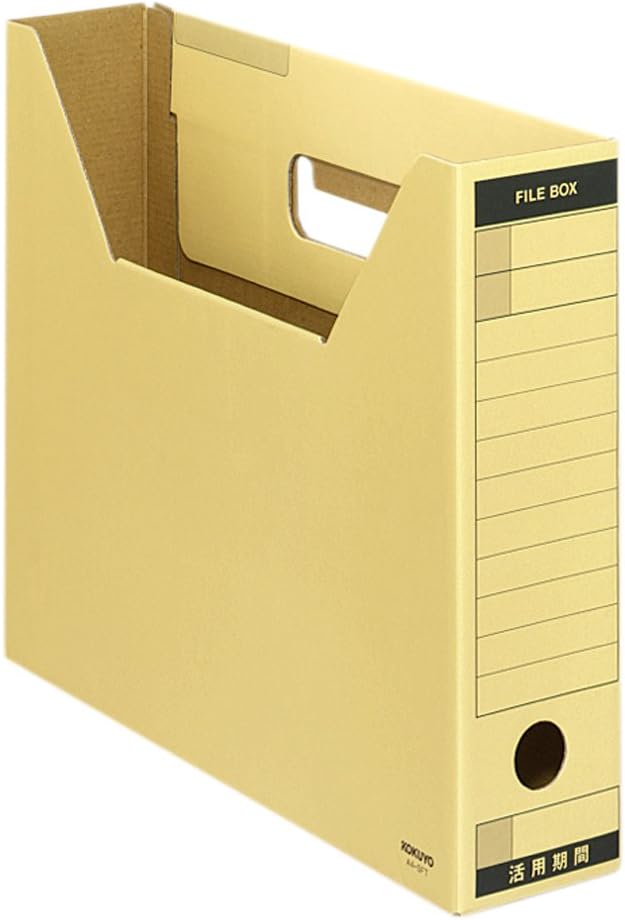 Amazon.co.jp: Kokuyo file box T type storage width 67 mm A4 Craft A4 ...