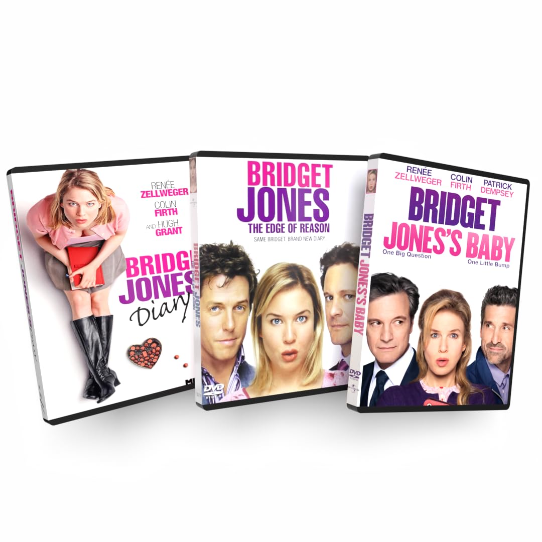 Amazon.com: Renee Zellweger's Bridget Jones Complete DVD Collection ...