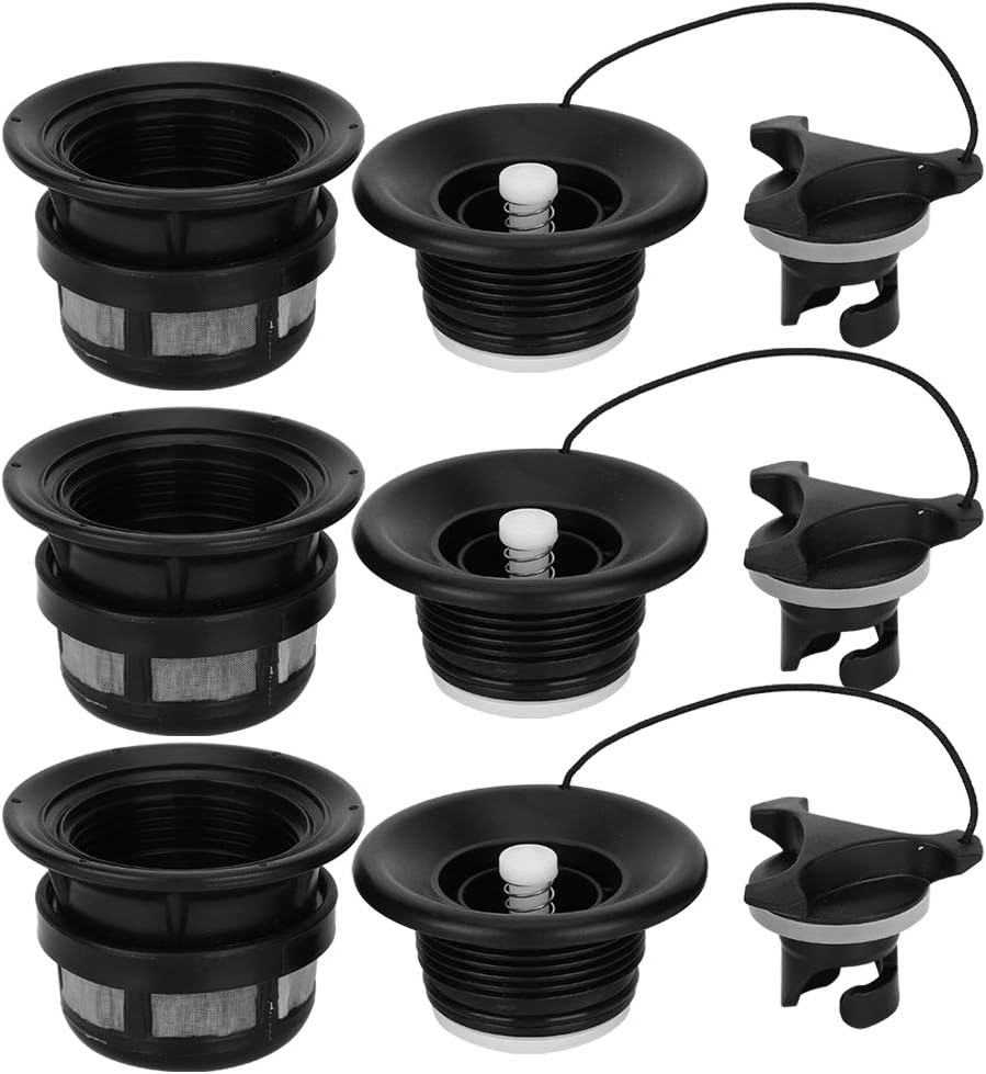 Inflatable Boat Valve,Durable PVC Easy Inflation PVC Inflatable Valve 3 ...
