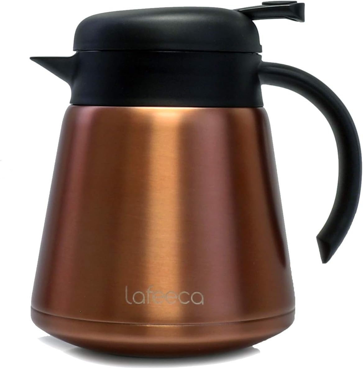 Amazon.com: Lafeeca Thermal Coffee Carafe Tea Pot Stainless Steel, Double Wall Vacuum Insulated ...