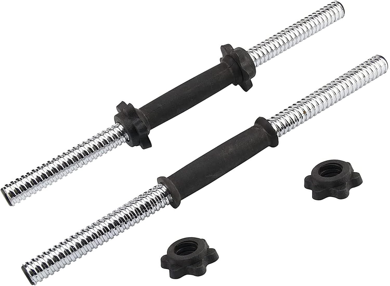 Youyijia 2 x Dumbbell Bar 18-Inch Universal Dumbbells Strength Training ...