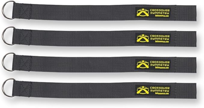 Squat Rack Straps - Compatible with Crossover Cord Shoulder Resistance ...