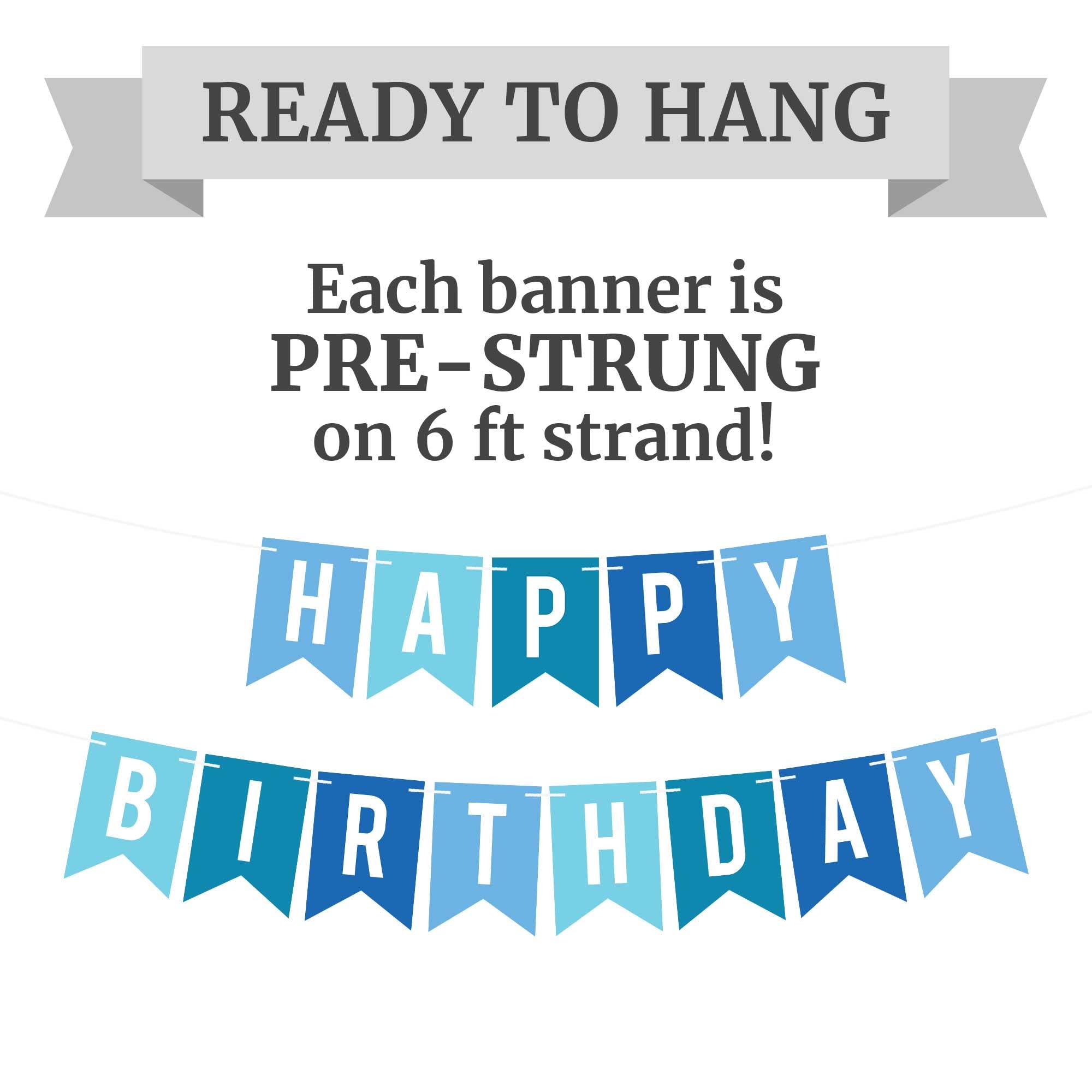 Happy Birthday Banner Printable For Man