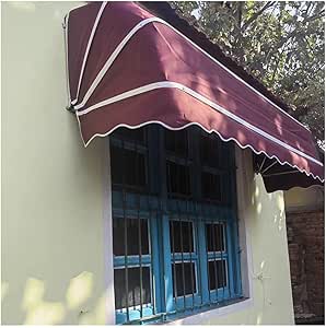 Amazon.com: zktoermn Retractable Awning, French Curved Door Window ...