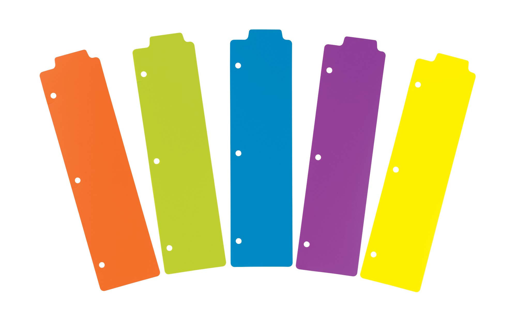 Snapklik.com : Avery Snap-In Plastic Bookmark Dividers For 3 Ring ...