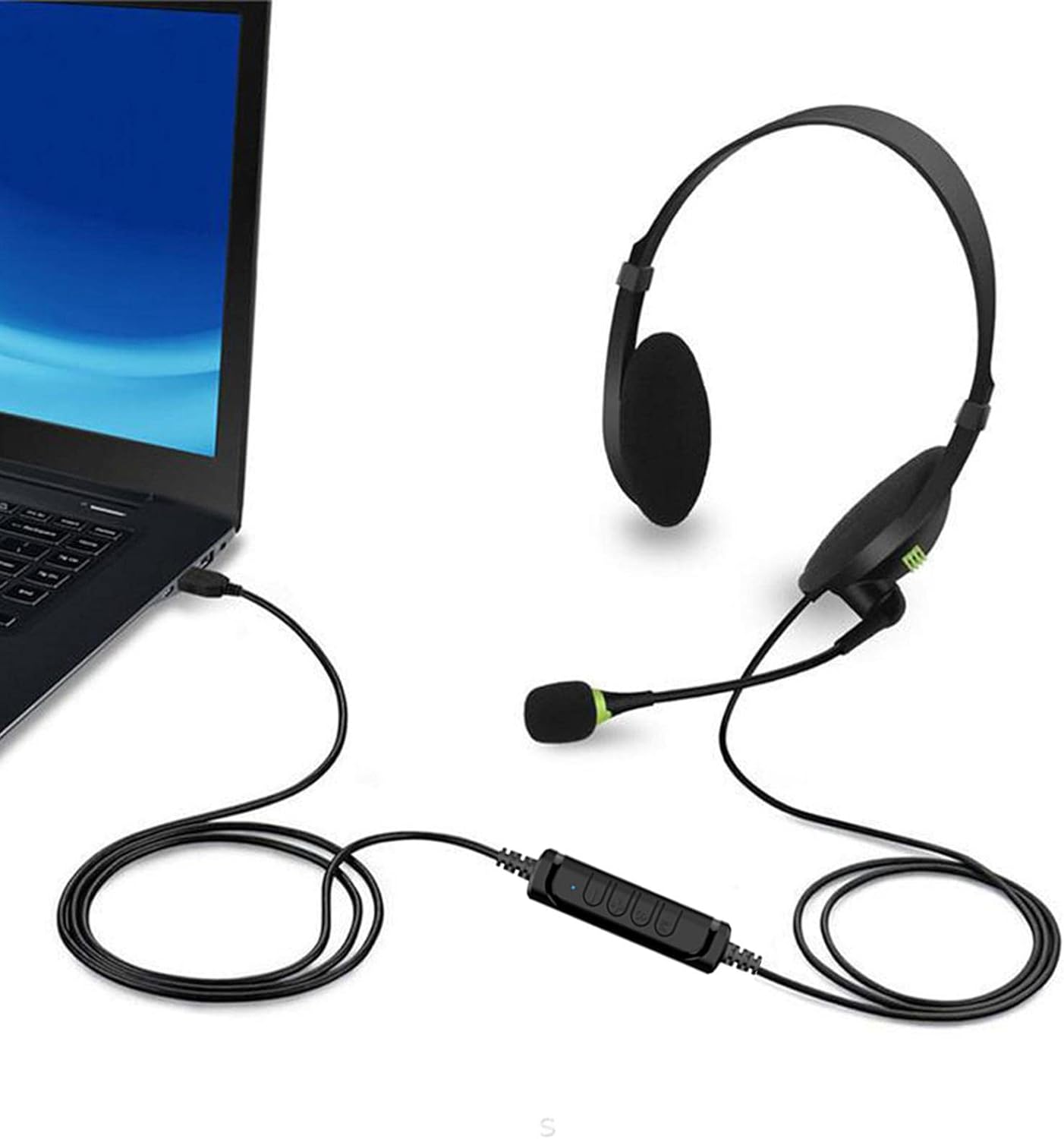 ouvido para conferência | Fones ouvido para laptop com microfone ...