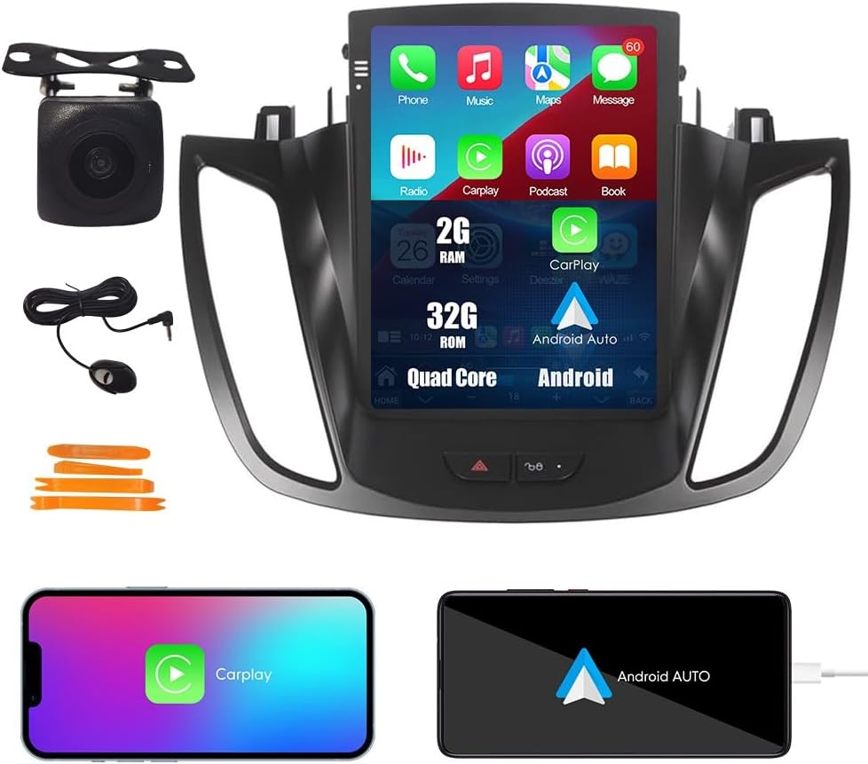 Amazon.com: [2G+32G] Android Car Radio for Ford Escape Kuga 2013-2019 ...