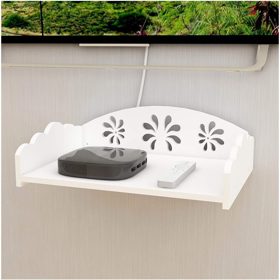 Amazon.com: ABBD Shelf Media Shelf Cable Storage Box Bathroom Cabinet ...