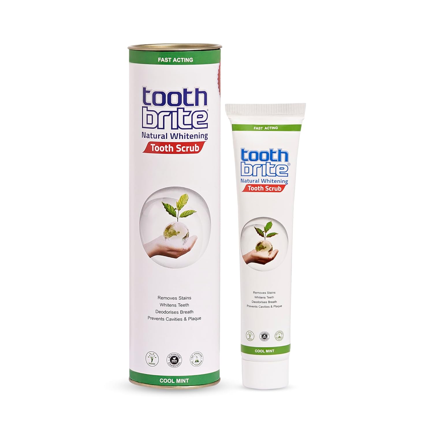 toothbrite Natural Whitening Tooth Scrub gel toothpaste | Patented ...