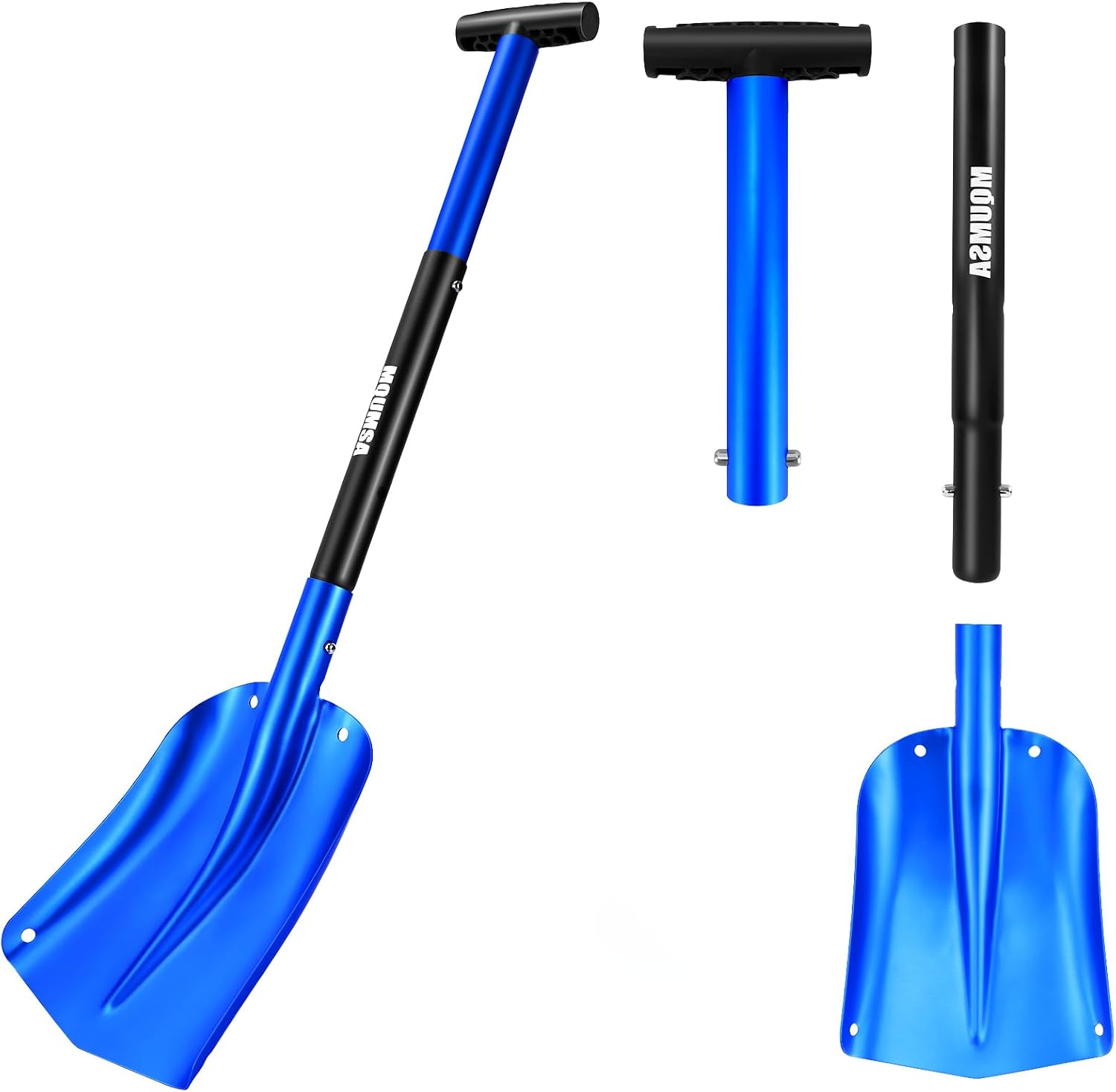 Amazon.com : MQUMSA Portable Telescopic Aluminum Utility Car Adjustable ...
