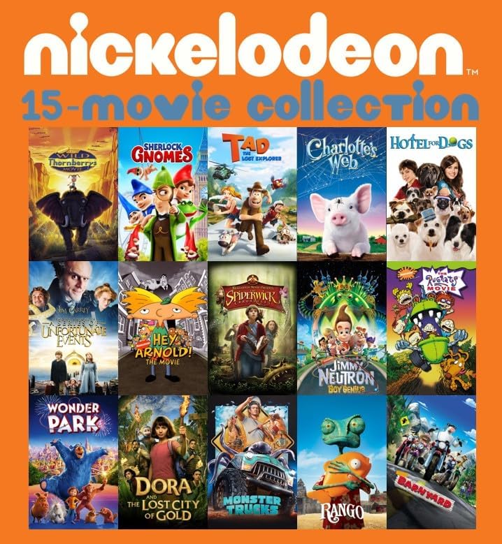 Amazon.com: Nickelodeon Movies 15-Film DVD Set: Wild Thornberrys ...