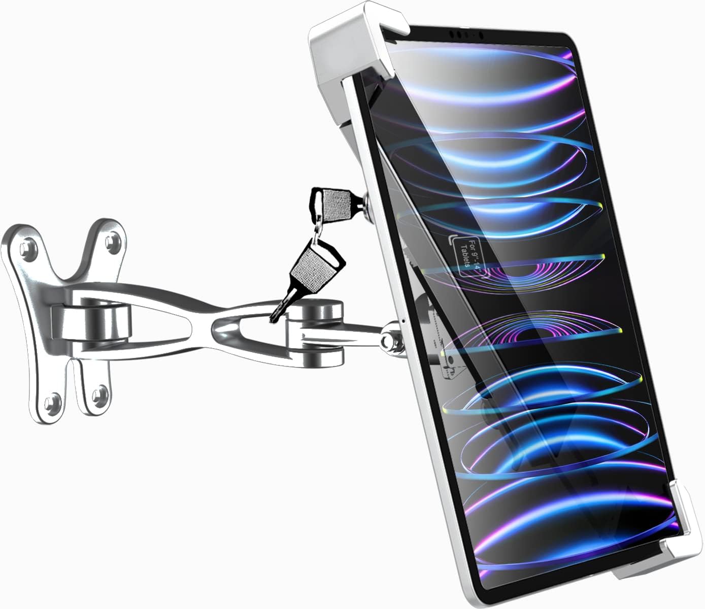 woleyi Support Mural Verrouillable Tablette, Porte Mural Tablet Kiosque ...