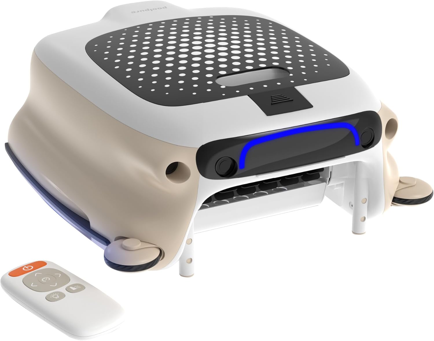 Amazon.com : POOLPURE Pool Skimmer Robot with 10 Hours Runtime, Big ...