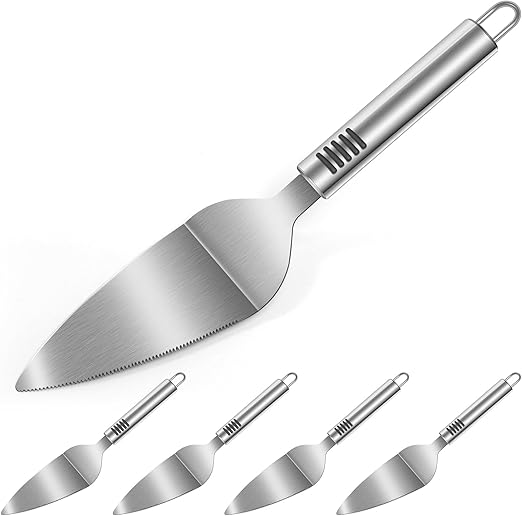 Amazon.com | Pizza Servers 5 Pcs, Stainless Steel Durable Pie Server ...