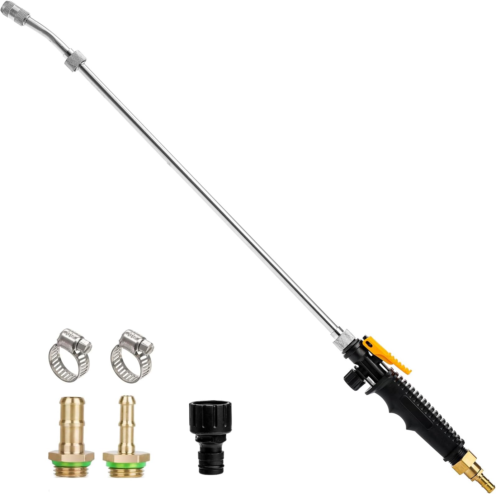Amazon.com : Ramarmro 29" Sprayer Wand, 2 Brass Barbs Match 3/8'' & 1/4 ...