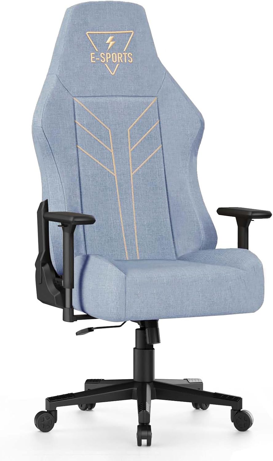 Bigzzia Ergonomic Gaming Chair - Height Adjustable Reclining with 3D ...
