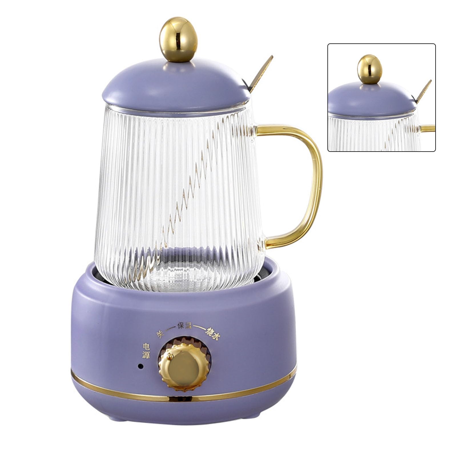 Amazon.com: Fdit 450ml Electric Kettle Stew Cup, Heat Uniformly ...