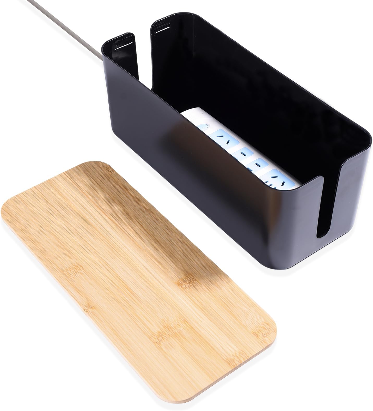 Firschoie Boîte de Gestion des Câbles, Boîte de Rangement pour Cordon ...