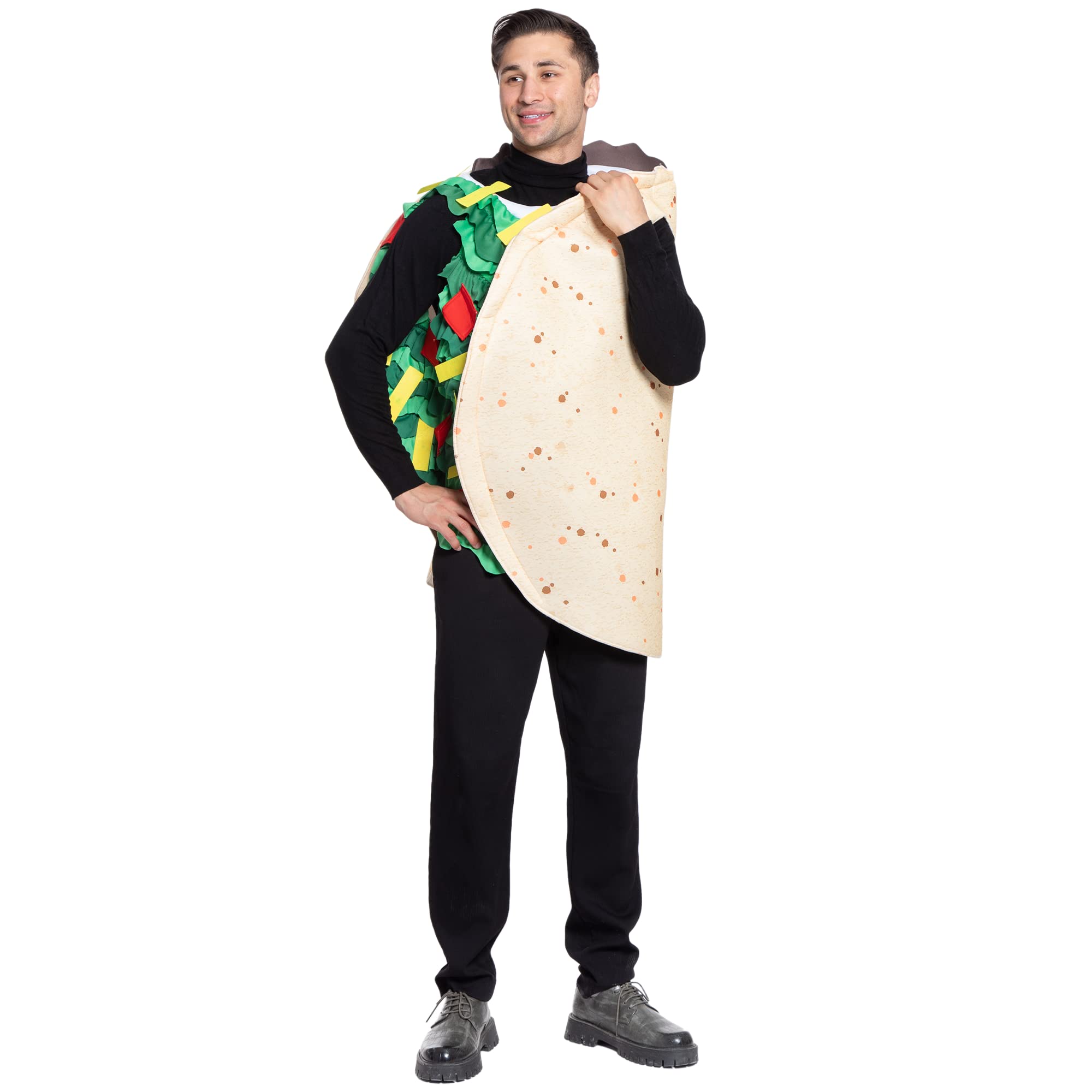 JAZGROM Taco Costume for Men Women Fun Food Costume Outfit for ...