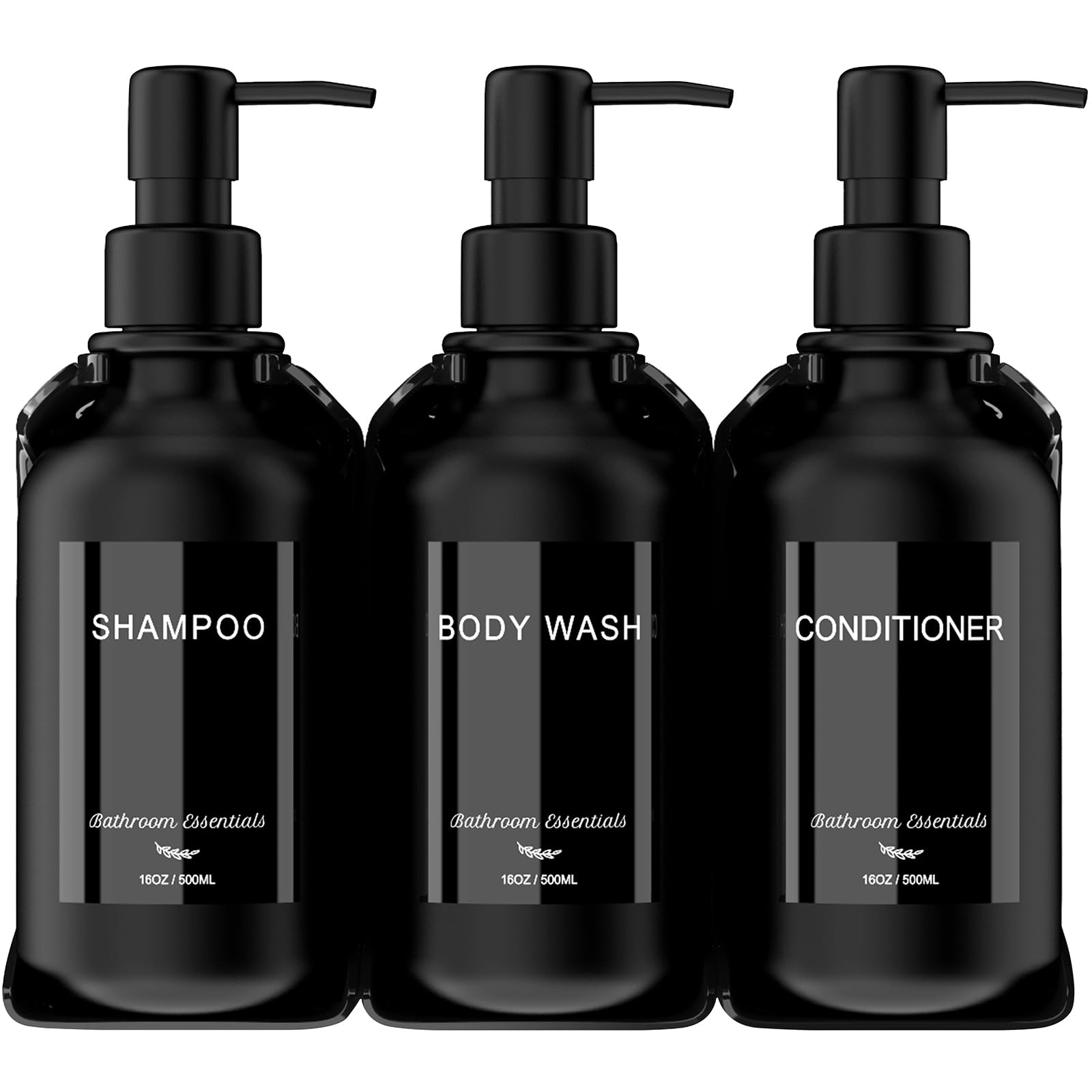 Amazon.com: Modern Shampoo and Conditioner Dispenser - Shower Soap ...
