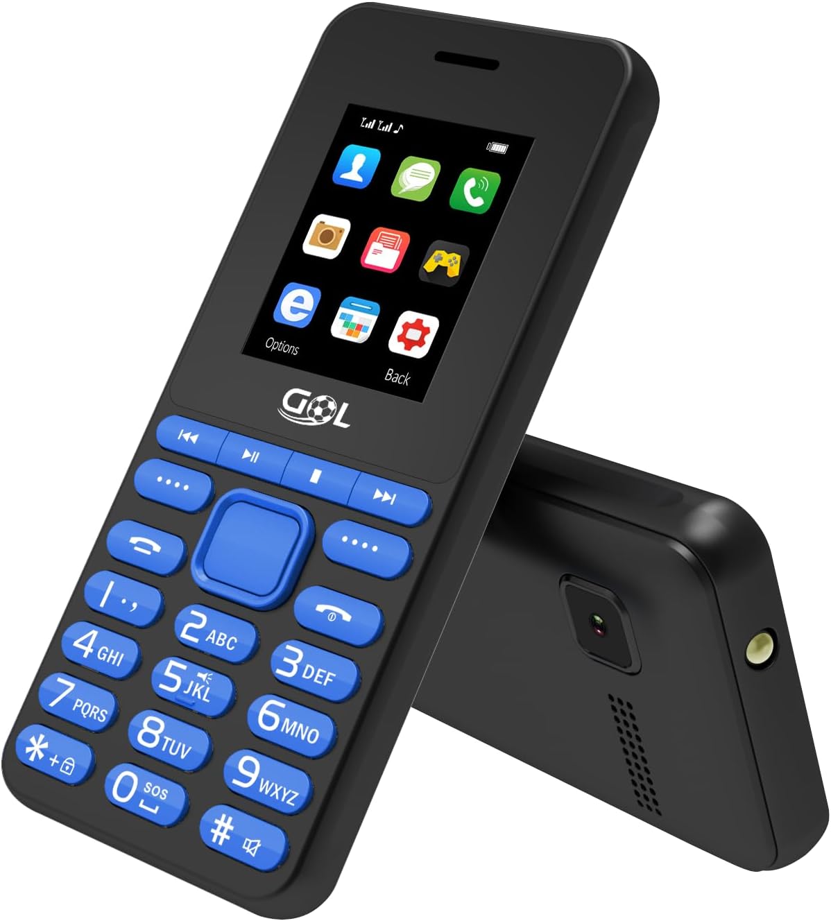 Amazon.com: GOL S1A 2G Unlocked Cell Phone Dual SIM/Feature Phone/FM ...