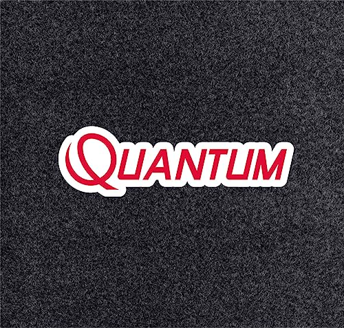 Amazon.com: QUANTUM RODS REELS FISHING BASS BOAT CARPET DECALS GRAPHICS ...